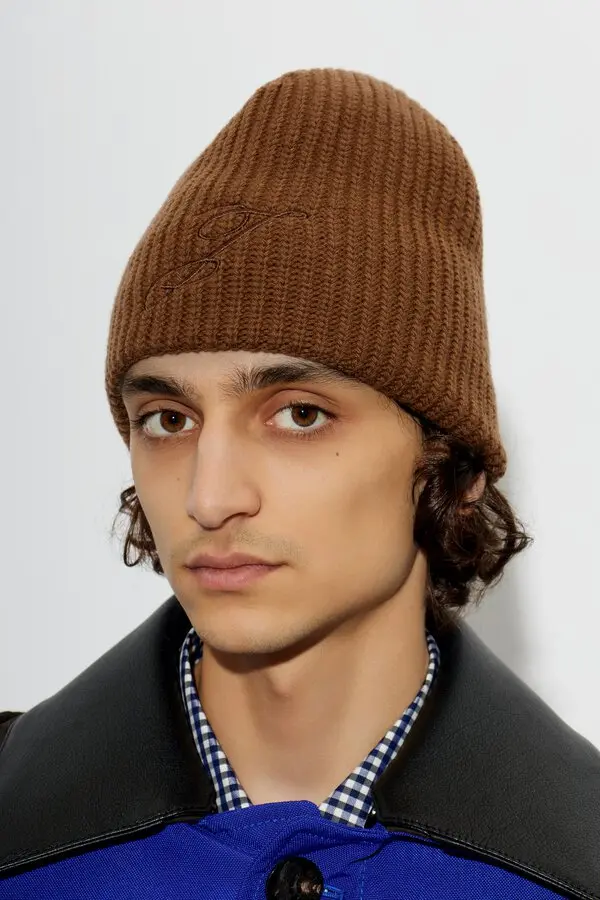 Jacquemus Espiral’ Wool Beanie - Brown
