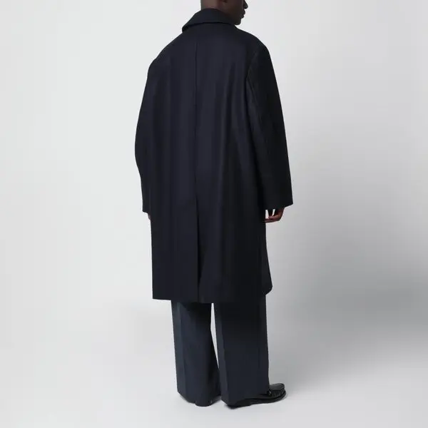 Studio Nicholson Ady Navy Wool Coat