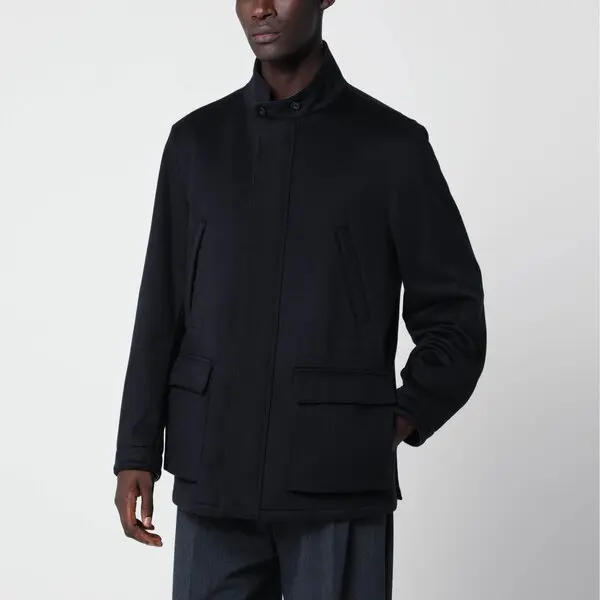 LARDINI Cashmere Jacket - Blue