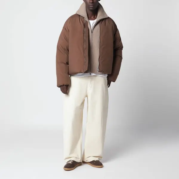Studio Nicholson Frye Bark Nylon Bomber Jacket