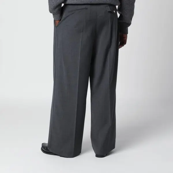 THESTROY Dark Inno Trousers In Wool Blend