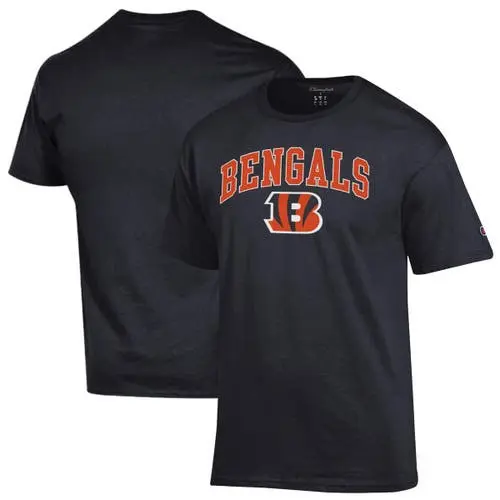 Champion Cincinnati Bengals Arch Over Logo T-shirt - Black