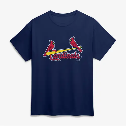 LOGO ATHLETIC St. Louis Cardinals Wordmark T-shirt - Navy