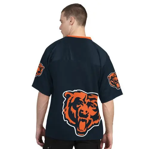 STARTER White Chicago Bears Short Sleeve & Long Sleeve T-shirt Combo Pack