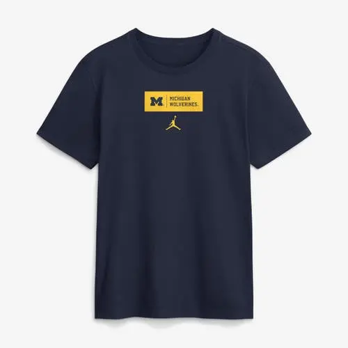 JORDAN BRAND Michigan Wolverines Primetime Crew T-shirt