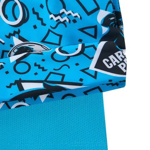 CHUBBIES Carolina Panthers Game Day Fit Classic Lined Swim Trunks - Blue