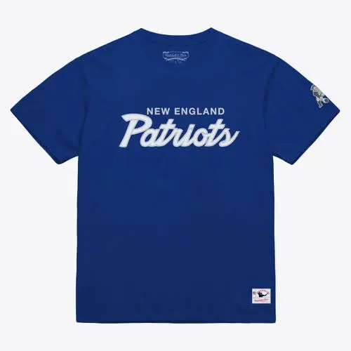 Mitchell & Ness New England Patriots Head Coach Classic T-shirt - Royal