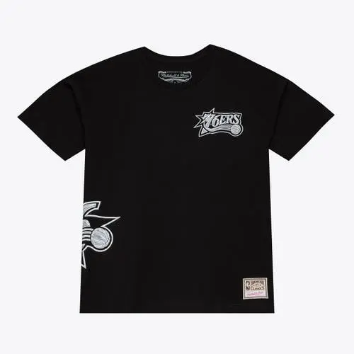 Mitchell & Ness Philadelphia 76ers Chrome Heritage T-shirt