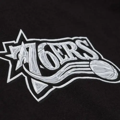 Mitchell & Ness Philadelphia 76ers Chrome Heritage T-shirt