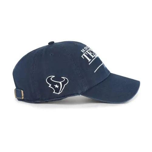 '47 Houston Texans Throwback Graphic Clean Up Adjustable Hat