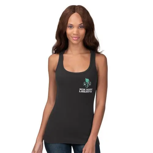 STARTER New York Liberty 30th Anniversary Preseason Tank Top - Black