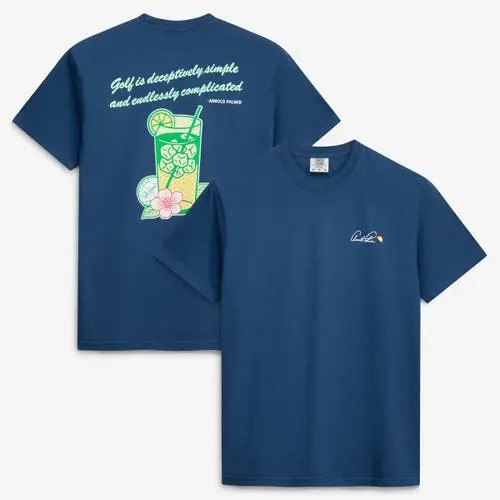 BARSTOOL GOLF Arnold Palmer Invitational Golf Is Simple T-shirt - Navy