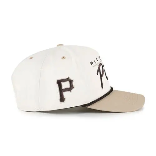 '47 Tan Pittsburgh Pirates Neutral Terrain Hitch Rope Adjustable Hat