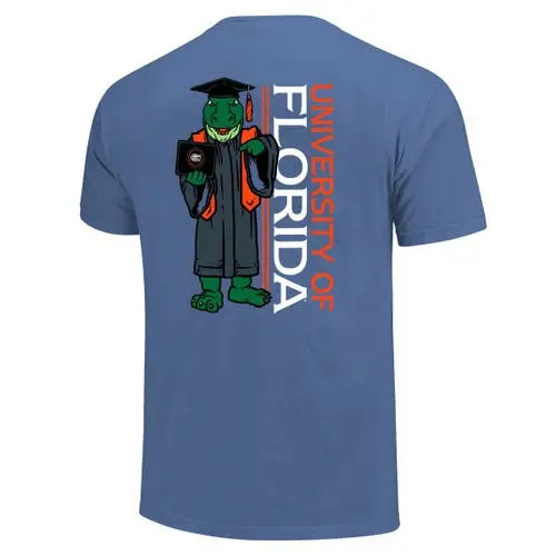 IMAGE ONE Florida Gators Mascot Grad Achievement Unlocked T-shirt