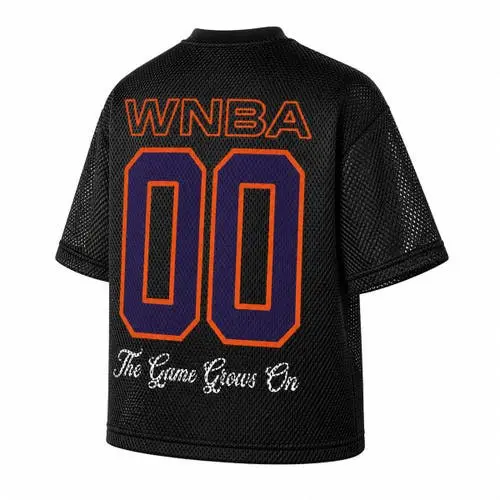 ROUND21 Phoenix Mercury Oversized Sporty Mesh Top