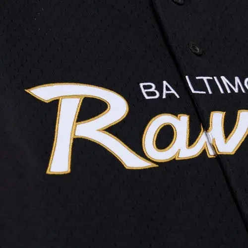Mitchell & Ness Baltimore Ravens Head Coach Mesh Full-button Fashion Jersey