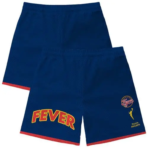 PLAYA SOCIETY Indiana Fever Team Mesh Shorts - Navy