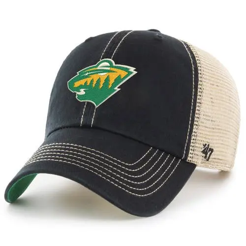 '47 Natural Minnesota Wild Trawler Alternate Clean Up Trucker Adjustable Hat