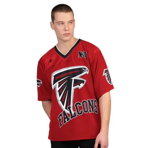 STARTER White Atlanta Falcons Short Sleeve & Long Sleeve T-shirt Combo Pack
