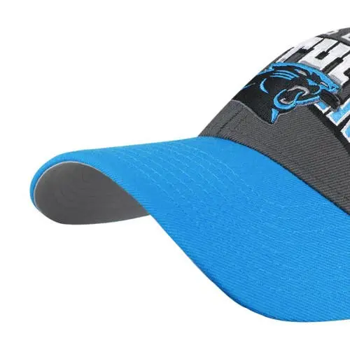'47 Carolina Panthers Split Block Mvp Adjustable Hat