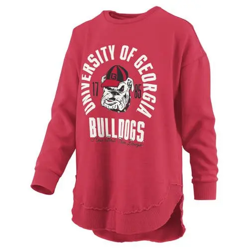 PRESSBOX Georgia Bulldogs Blitz Crewneck Sweatshirt