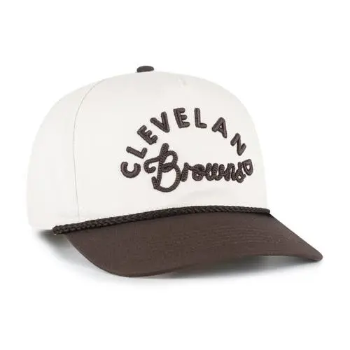 '47 Cleveland Browns Rope Script Hitch Adjustable Hat