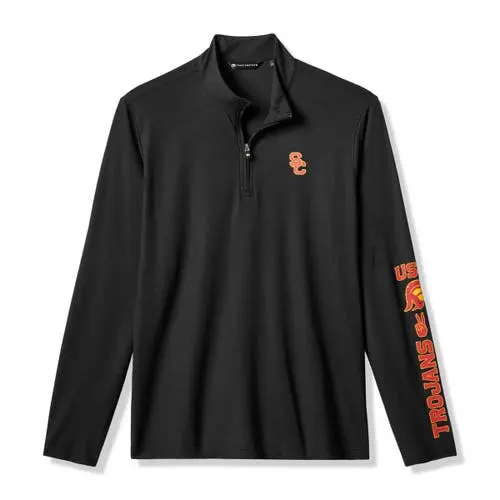Travis Mathew Usc Trojans Storied Tradition Quarter-zip Pullover
