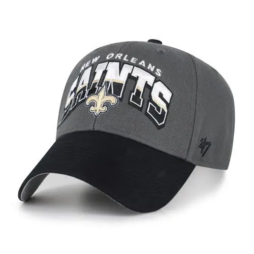 '47 New Orleans Saints Split Block Mvp Adjustable Hat