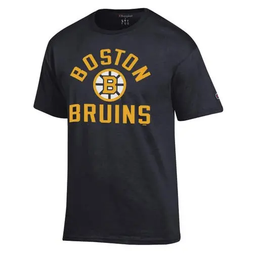 Champion Boston Bruins Primary Logo Jersey T-shirt