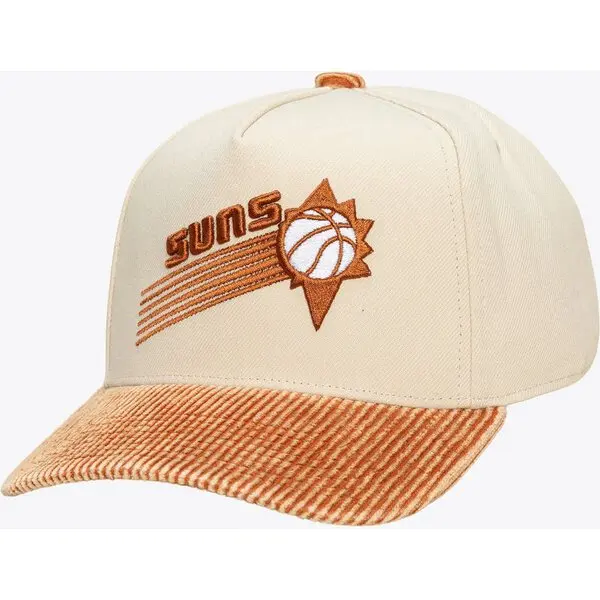 Mitchell & Ness Orange Phoenix Suns Faded Pro Snapback Hat
