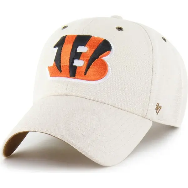 CARHARTT X 47 Carhartt X '47 Cincinnati Bengals Undyed Clean Up Adjustable Hat - Natural