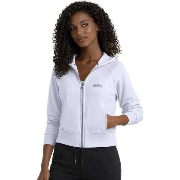 STARTER Seattle Seahawks Cropped Pastels Full-zip Hoodie