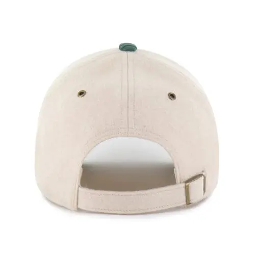 '47 Green Green Bay Packers Rope Script Clean Up Adjustable Hat