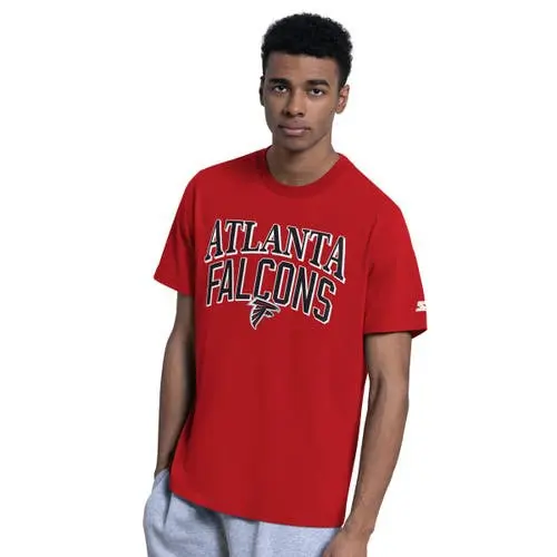 STARTER Heather Gray Atlanta Falcons Two-pack Logo T-shirt Set