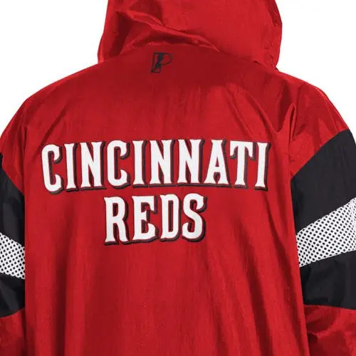 PRO PLAYER Black Cincinnati S Legacy Lightweight Full-zip Hooded Jacket