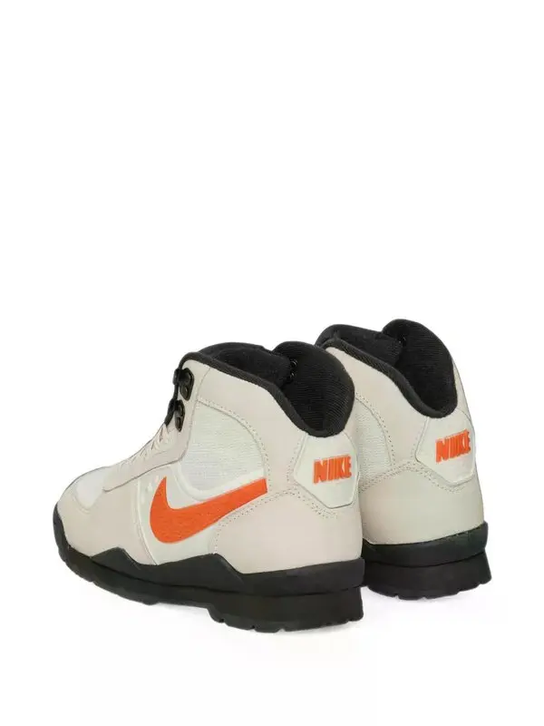 Nike Swoosh-logo Panelled Sneakers - Neutrals