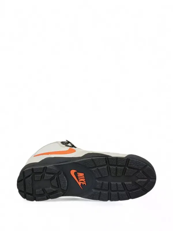 Nike Swoosh-logo Panelled Sneakers - Neutrals