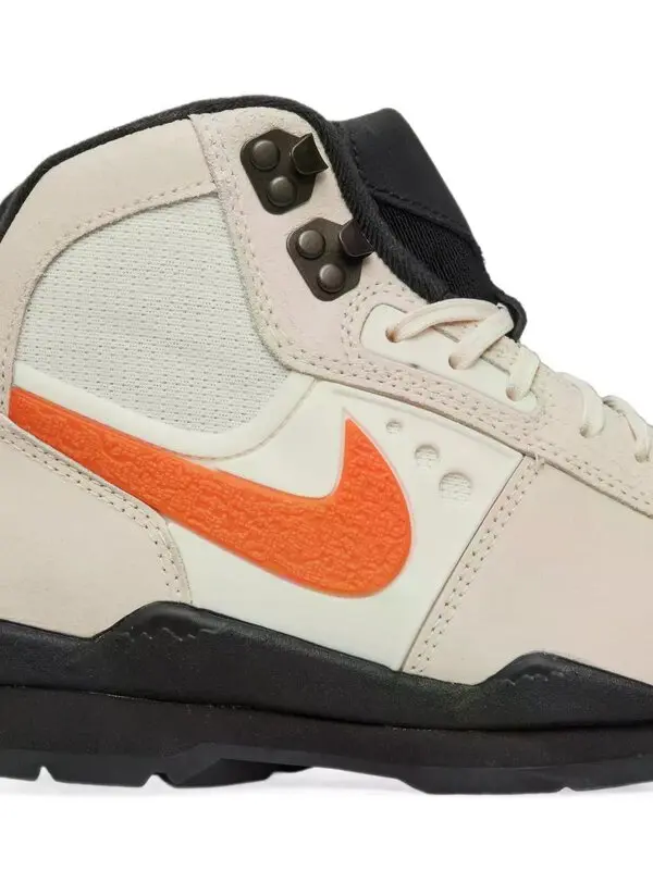 Nike Swoosh-logo Panelled Sneakers - Neutrals