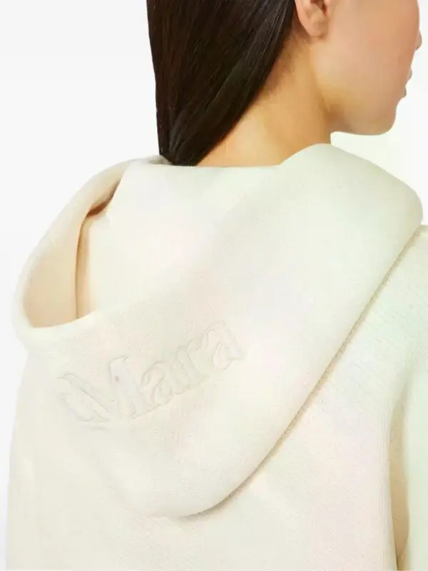Max Mara Logo-embroidered Hoodie