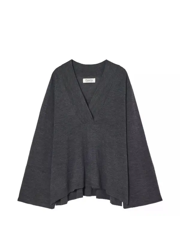 PSOPHIA V-neck Wool Sweater