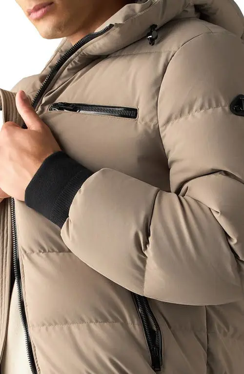 Moose Knuckles Soho Water Repellent Down Bomber Jacket