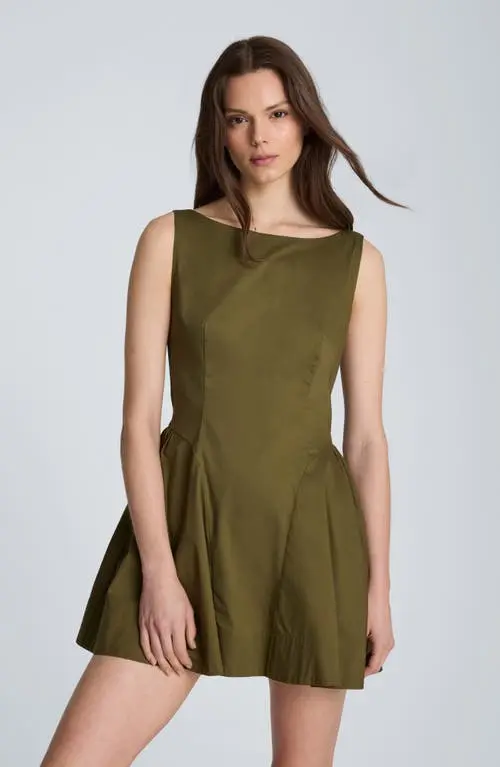KENNETH COLE COLLECTION Sleeveless Fit & Flare Minidress