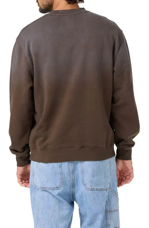 O'Neill Og Logo Box Ombré Crewneck Sweatshirt