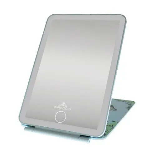 IMPRESSIONS VANITY Disney Winnie The Pooh "classic Swing" Touch Pad Mini Led Makeup Mirror