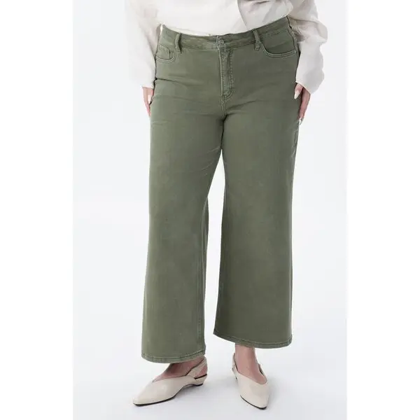 BAYEAS Mid Rise Wide Leg Jeans - Initia