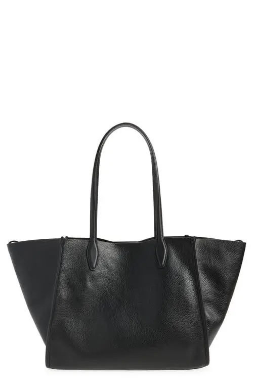 Madewell The Lexington Leather Tote - True Black