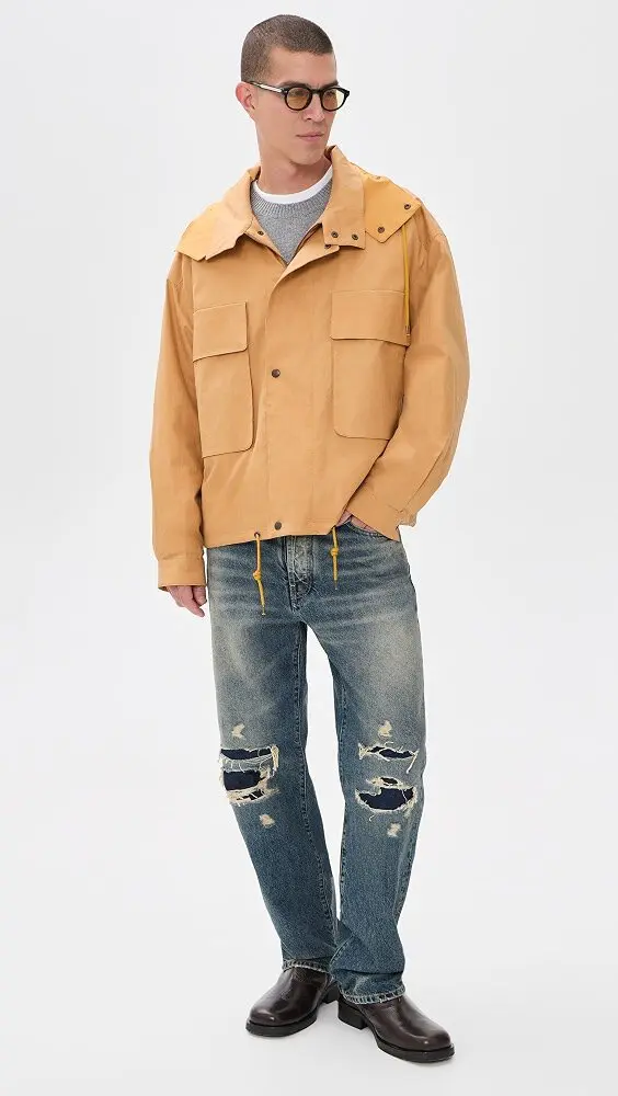 MAISON MARGIELA Coated Trench Jacket
