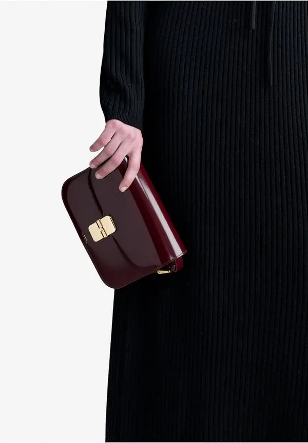 A.p.c. Grace Small Bag One - Bordeaux