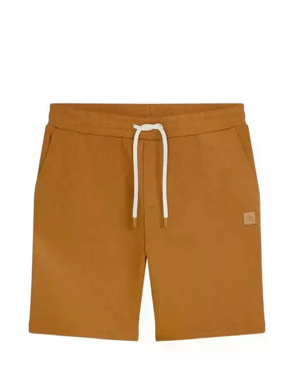 Scotch & Soda Drawstring Logo-patch Track Shorts