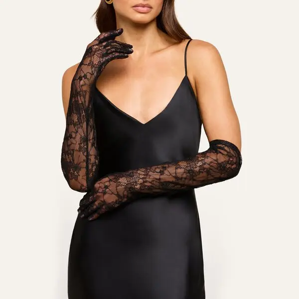 L'Agence Symphony Lace Gloves